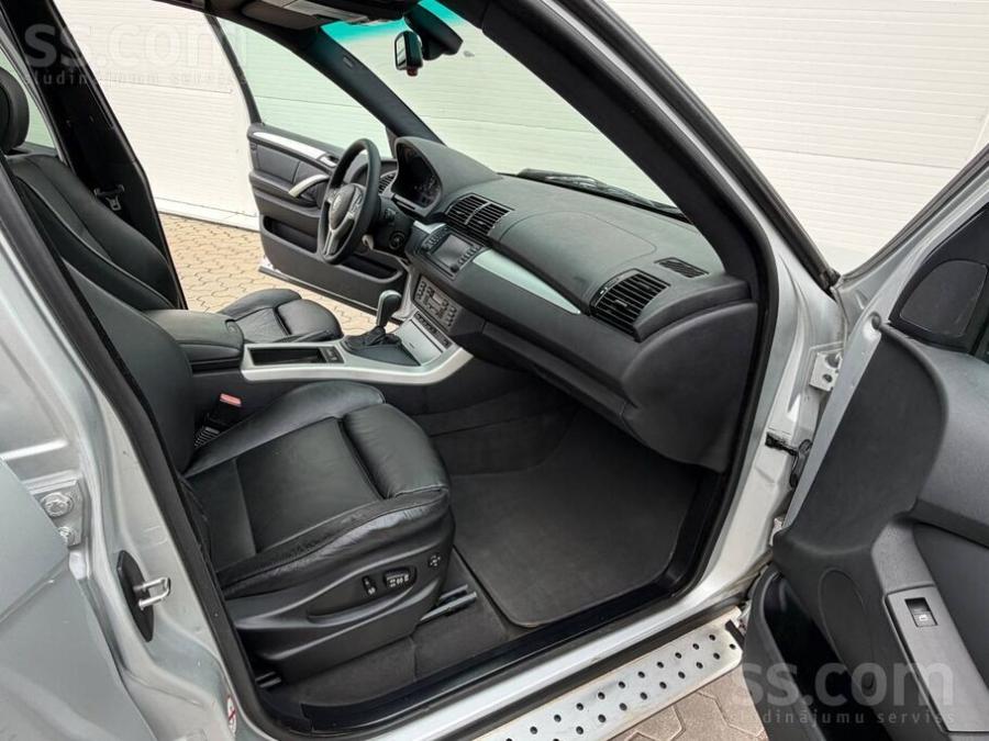 Pelēks BMW X5 2003 Rīga, ar dzinēja tilpumu 3.00 L un nobraukumu 0 tūkst. km par 5750 €, foto 22 vietnē AUTOMOTO.COM.LV
