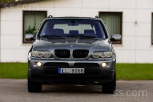 Grey BMW X5 2004 in Jelgava, with an engine capacity of 3.00 L and mileage of 0 thousand km for 3200 €, photo 2 on AUTOMOTO.COM.LV