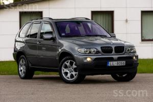Grey BMW X5 2004 in Jelgava, with an engine capacity of 3.00 L and mileage of 0 thousand km for 3200 €, photo 3 on AUTOMOTO.COM.LV