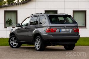 Grey BMW X5 2004 in Jelgava, with an engine capacity of 3.00 L and mileage of 0 thousand km for 3200 €, photo 4 on AUTOMOTO.COM.LV