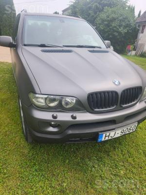 Grey BMW X5 2004 in Liepaja, with an engine capacity of 3.00 L and mileage of 498 thousand km for 5200 €, photo 2 on AUTOMOTO.COM.LV
