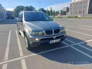 Pelēks BMW X5 2004 Rīga, ar dzinēja tilpumu 3.00 L un nobraukumu 345 tūkst. km par 2500 €, foto 4 vietnē AUTOMOTO.COM.LV