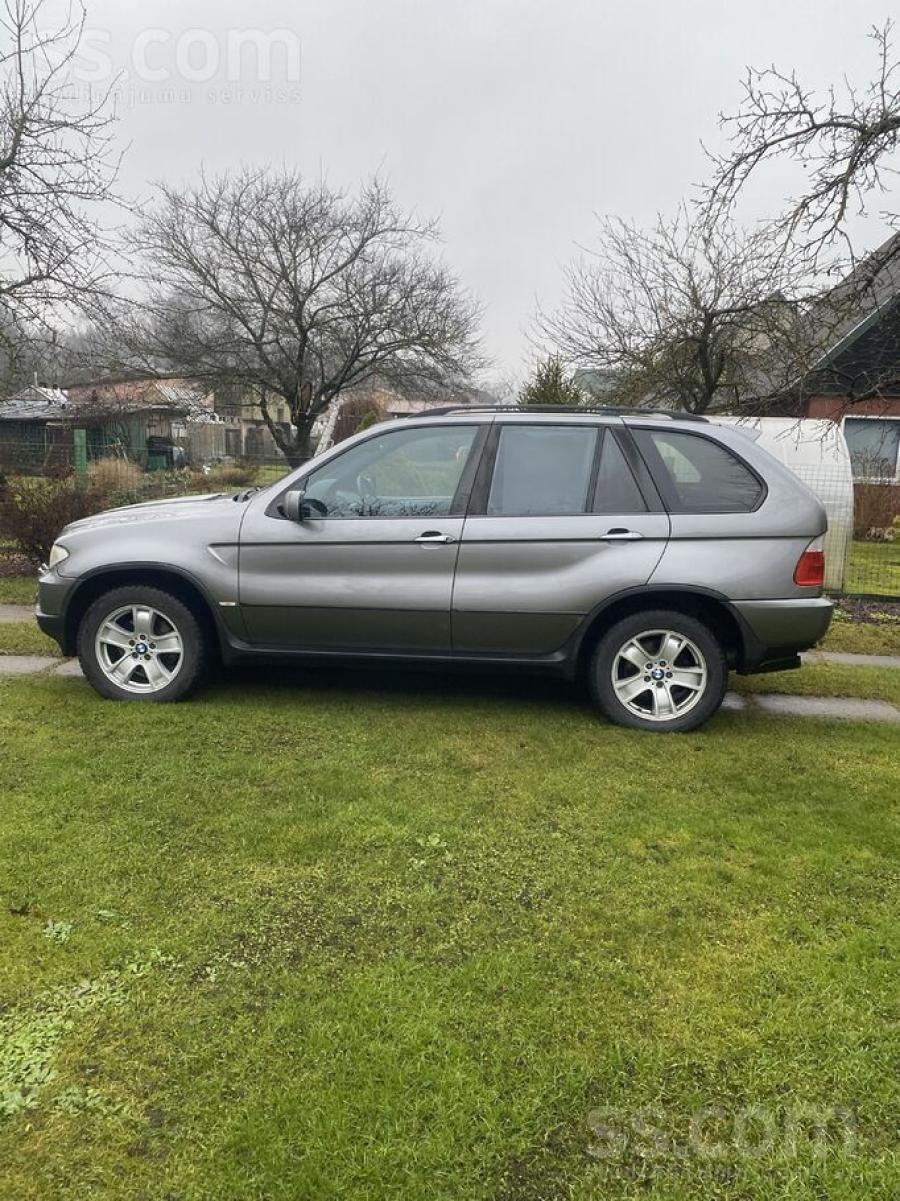 Pelēks BMW X5 2004 Rīga, ar dzinēja tilpumu 3.00 L un nobraukumu 406 tūkst. km par 4700 €, foto 1 vietnē AUTOMOTO.COM.LV