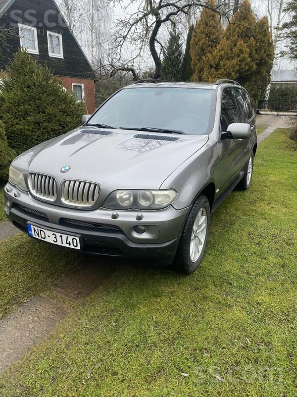 Grey BMW X5 2004 in Riga, with an engine capacity of 3.00 L and mileage of 406 thousand km for 4700 €, photo 3 on AUTOMOTO.COM.LV