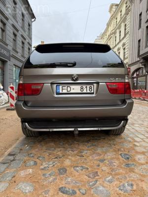 Grey BMW X5 2004 in Riga, with an engine capacity of 3.00 L and mileage of 421 thousand km for 6500 €, photo 6 on AUTOMOTO.COM.LV