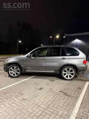 Grey BMW X5 2004 in Riga, with an engine capacity of 3.00 L and mileage of 421 thousand km for 6500 €, photo 7 on AUTOMOTO.COM.LV
