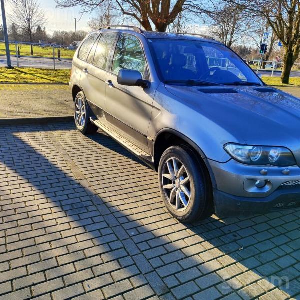 Grey BMW X5 2004 in Liepaja, with an engine capacity of 3.00 L and mileage of 311 thousand km for 4500 €, photo 2 on AUTOMOTO.COM.LV