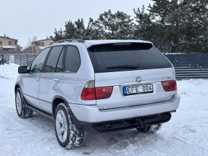 Grey BMW X5 2004 in Vilnius, with an engine capacity of 2.99 L and mileage of 330 thousand km for 3500 €, photo 3 on AUTOMOTO.COM.LV