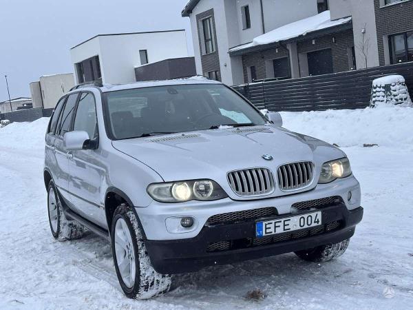 Pelēks BMW X5 2004 Viļņa, ar dzinēja tilpumu 2.99 L un nobraukumu 330 tūkst. km par 3500 €, foto 7 vietnē AUTOMOTO.COM.LV