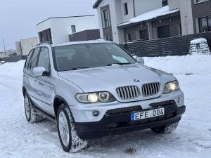 Grey BMW X5 2004 in Vilnius, with an engine capacity of 2.99 L and mileage of 330 thousand km for 3500 €, photo 7 on AUTOMOTO.COM.LV