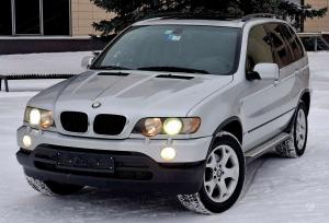 Grey BMW X5 2004 in Alytus, with an engine capacity of 2.93 L and mileage of 276 thousand km for 3950 €, photo 2 on AUTOMOTO.COM.LV