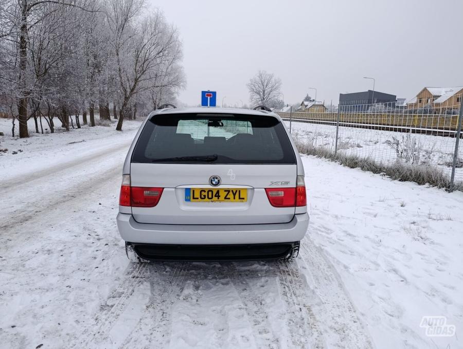 Pelēks BMW X5 2004 Marijampole, ar dzinēja tilpumu 3.00 L un nobraukumu 145 tūkst. km par 2999 €, foto 5 vietnē AUTOMOTO.COM.LV