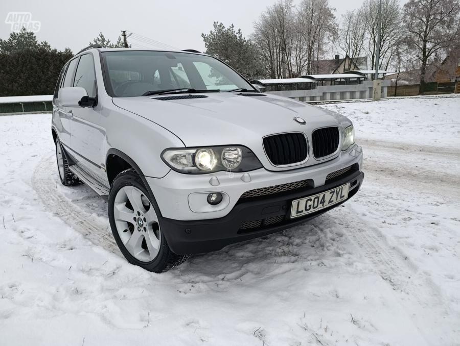Pelēks BMW X5 2004 Marijampole, ar dzinēja tilpumu 3.00 L un nobraukumu 145 tūkst. km par 2999 €, foto 8 vietnē AUTOMOTO.COM.LV
