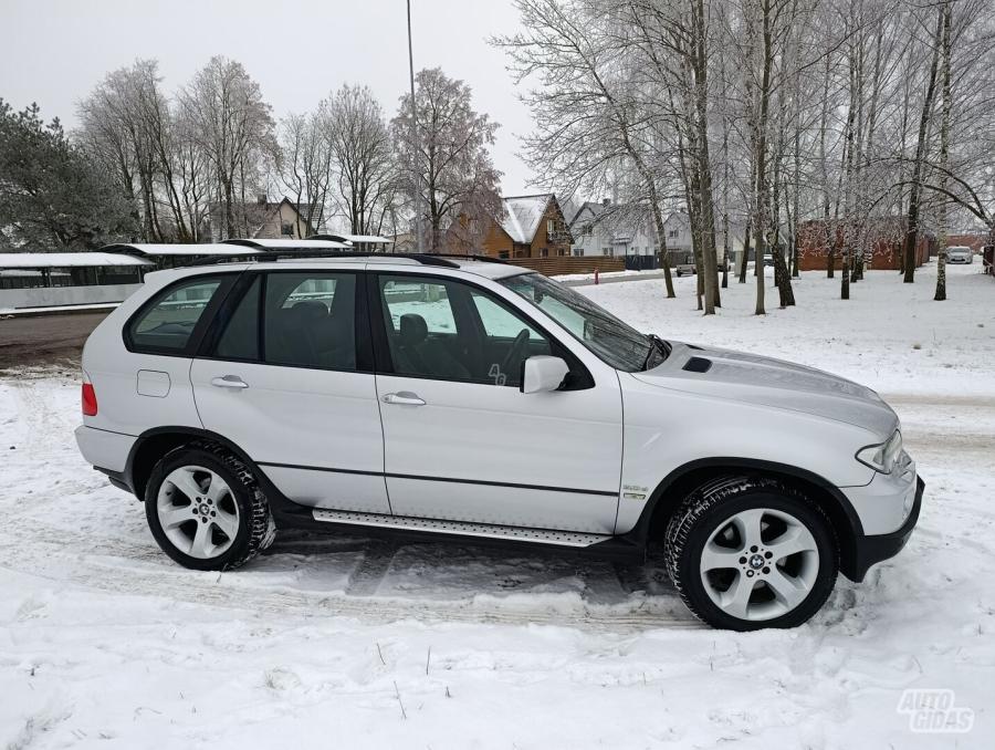 Pelēks BMW X5 2004 Marijampole, ar dzinēja tilpumu 3.00 L un nobraukumu 145 tūkst. km par 2999 €, foto 9 vietnē AUTOMOTO.COM.LV