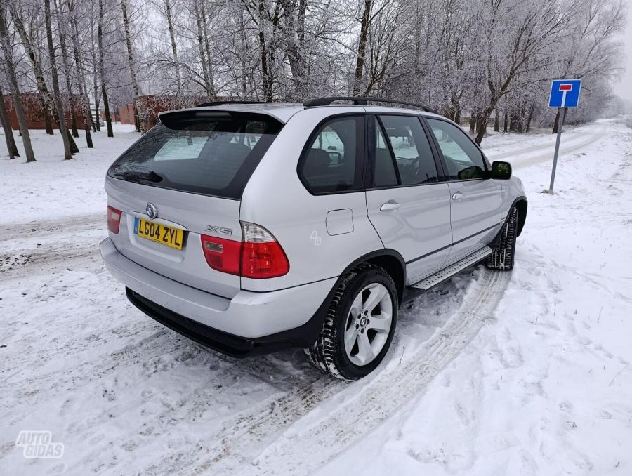 Pelēks BMW X5 2004 Marijampole, ar dzinēja tilpumu 3.00 L un nobraukumu 145 tūkst. km par 2999 €, foto 11 vietnē AUTOMOTO.COM.LV