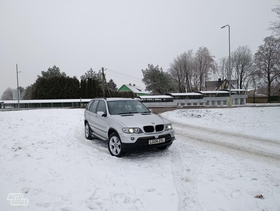 Pelēks BMW X5 2004 Marijampole, ar dzinēja tilpumu 3.00 L un nobraukumu 145 tūkst. km par 2999 €, foto 13 vietnē AUTOMOTO.COM.LV