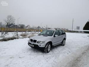 Pelēks BMW X5 2004 Marijampole, ar dzinēja tilpumu 3.00 L un nobraukumu 145 tūkst. km par 2999 €, foto 14 vietnē AUTOMOTO.COM.LV