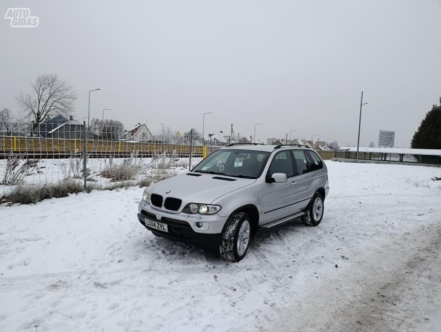 Pelēks BMW X5 2004 Marijampole, ar dzinēja tilpumu 3.00 L un nobraukumu 145 tūkst. km par 2999 €, foto 14 vietnē AUTOMOTO.COM.LV