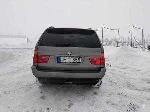 Grey BMW X5 2004 in Sirvintos, with an engine capacity of 2.99 L and mileage of 196 thousand km for 5000 €, photo 9 on AUTOMOTO.COM.LV