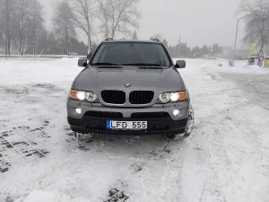 Grey BMW X5 2004 in Sirvintos, with an engine capacity of 2.99 L and mileage of 196 thousand km for 5000 €, photo 13 on AUTOMOTO.COM.LV