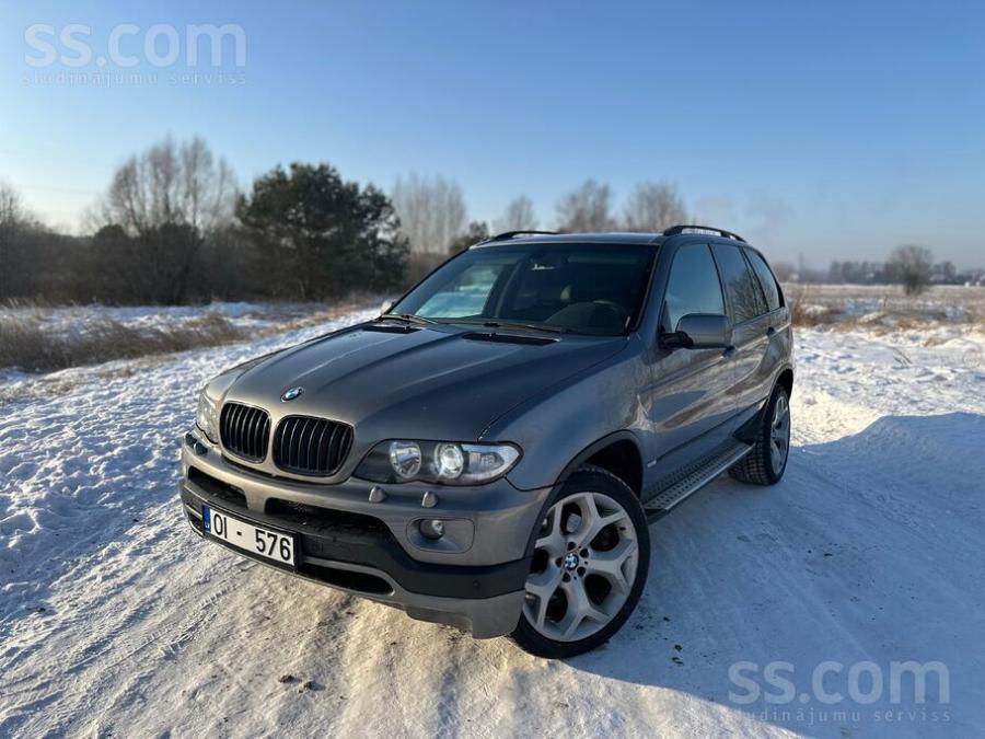 Pelēks BMW X5 2004 Rīga, ar dzinēja tilpumu 3.00 L un nobraukumu 334 tūkst. km par 6750 €, foto 2 vietnē AUTOMOTO.COM.LV