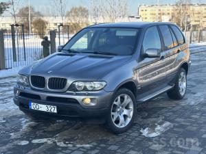 Grey BMW X5 2004 in Jelgava, with an engine capacity of 3.00 L and mileage of 313 thousand km for 5490 €, photo  on AUTOMOTO.COM.LV