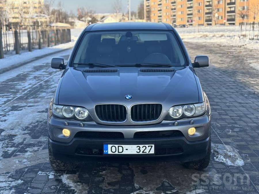 Pelēks BMW X5 2004 Jelgava, ar dzinēja tilpumu 3.00 L un nobraukumu 313 tūkst. km par 5490 €, foto 5 vietnē AUTOMOTO.COM.LV