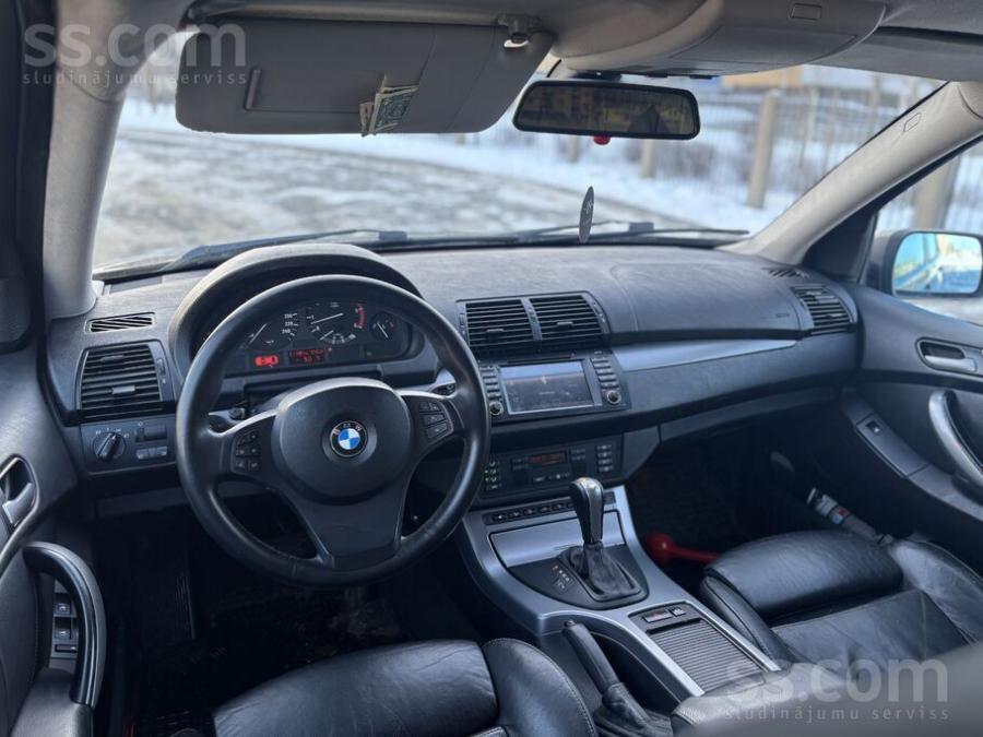 Pelēks BMW X5 2004 Jelgava, ar dzinēja tilpumu 3.00 L un nobraukumu 313 tūkst. km par 5490 €, foto 8 vietnē AUTOMOTO.COM.LV
