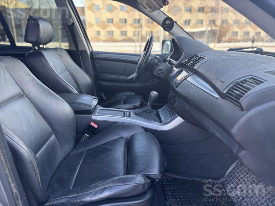 Pelēks BMW X5 2004 Jelgava, ar dzinēja tilpumu 3.00 L un nobraukumu 313 tūkst. km par 5490 €, foto 11 vietnē AUTOMOTO.COM.LV