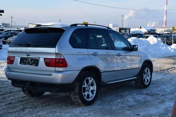 Pelēks BMW X5 2004 Viļņa, ar dzinēja tilpumu 2.93 L un nobraukumu 276 tūkst. km par 5250 €, foto 4 vietnē AUTOMOTO.COM.LV