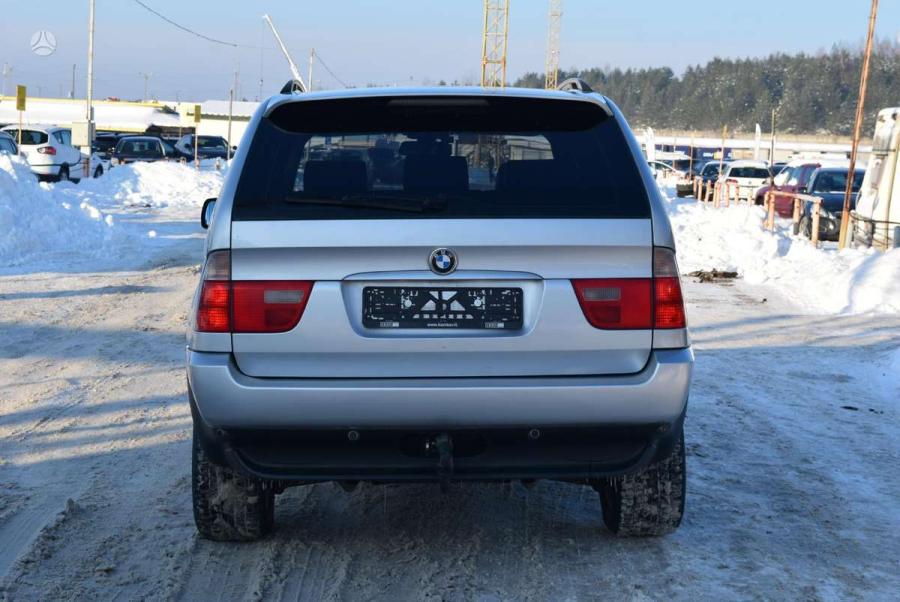 Pelēks BMW X5 2004 Viļņa, ar dzinēja tilpumu 2.93 L un nobraukumu 276 tūkst. km par 5250 €, foto 5 vietnē AUTOMOTO.COM.LV