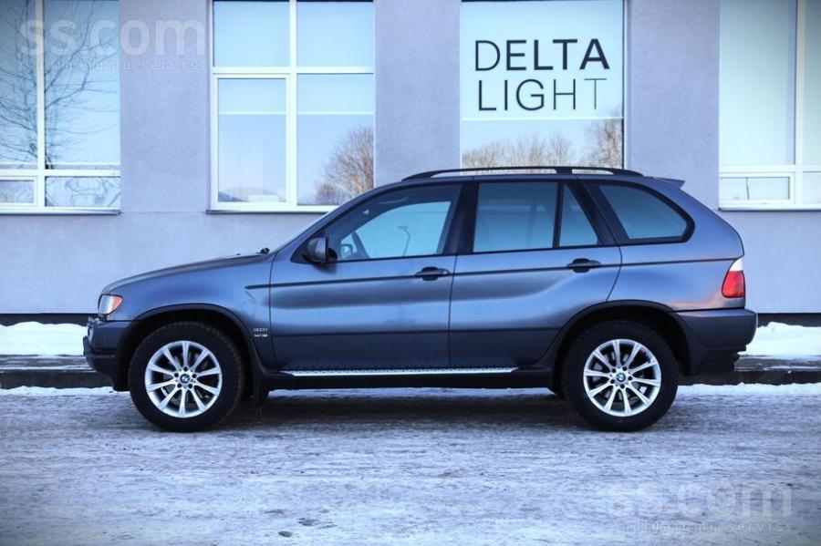 Pelēks BMW X5 2004 Rīga, ar dzinēja tilpumu 3.00 L un nobraukumu 223 tūkst. km par 3495 €, foto 2 vietnē AUTOMOTO.COM.LV
