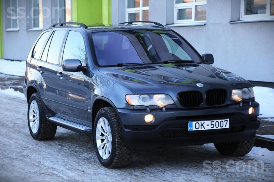 Pelēks BMW X5 2004 Rīga, ar dzinēja tilpumu 3.00 L un nobraukumu 223 tūkst. km par 3495 €, foto 4 vietnē AUTOMOTO.COM.LV