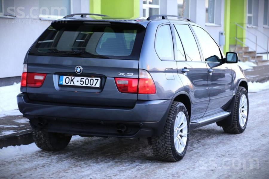 Pelēks BMW X5 2004 Rīga, ar dzinēja tilpumu 3.00 L un nobraukumu 223 tūkst. km par 3495 €, foto 6 vietnē AUTOMOTO.COM.LV