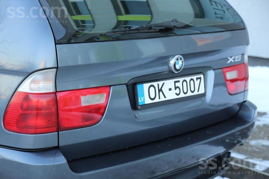 Pelēks BMW X5 2004 Rīga, ar dzinēja tilpumu 3.00 L un nobraukumu 223 tūkst. km par 3495 €, foto 7 vietnē AUTOMOTO.COM.LV