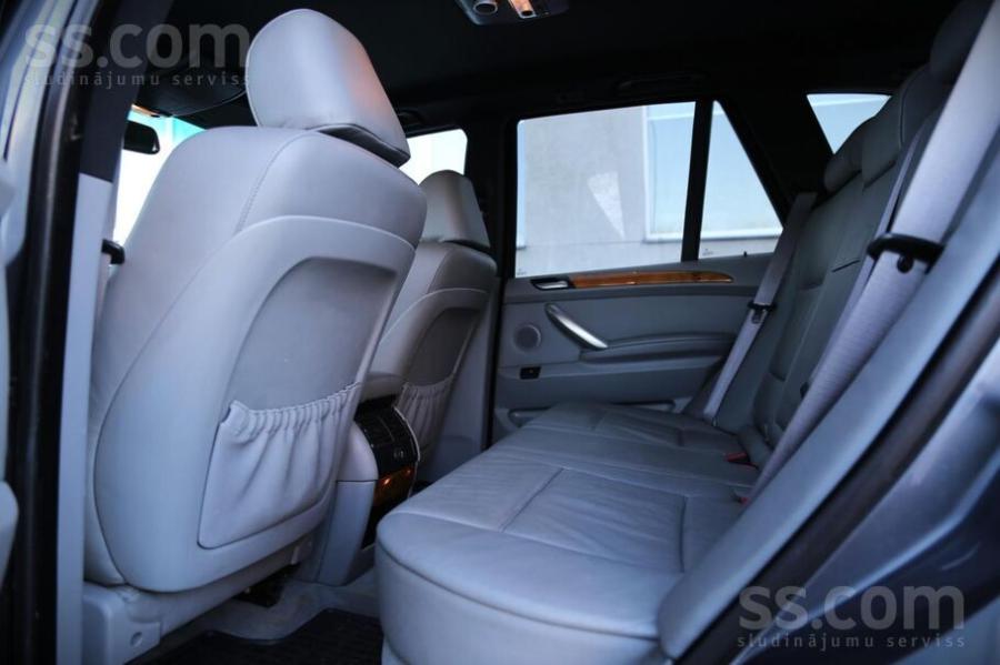 Pelēks BMW X5 2004 Rīga, ar dzinēja tilpumu 3.00 L un nobraukumu 223 tūkst. km par 3495 €, foto 12 vietnē AUTOMOTO.COM.LV