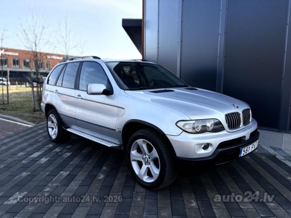 Grey BMW X5 2004 in Tallinn, with an engine capacity of 3.00 L and mileage of 301 thousand km for 5499 €, photo 1 on AUTOMOTO.COM.LV