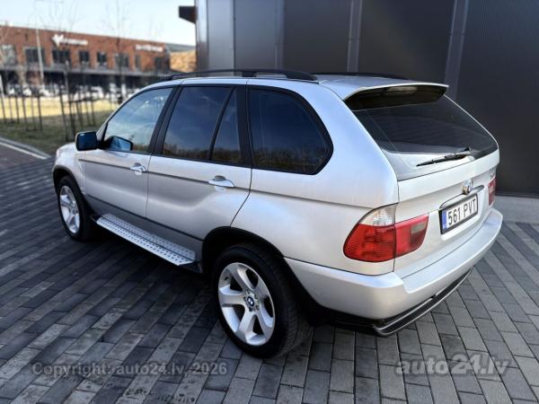 Grey BMW X5 2004 in Tallinn, with an engine capacity of 3.00 L and mileage of 301 thousand km for 5499 €, photo 6 on AUTOMOTO.COM.LV