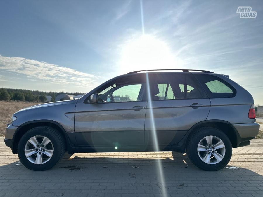 Pelēks BMW X5 2004 Ukmergė, ar dzinēja tilpumu 3.00 L un nobraukumu 414 tūkst. km par 3750 €, foto 2 vietnē AUTOMOTO.COM.LV