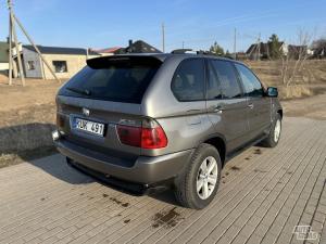 Pelēks BMW X5 2004 Ukmergė, ar dzinēja tilpumu 3.00 L un nobraukumu 414 tūkst. km par 3750 €, foto 5 vietnē AUTOMOTO.COM.LV