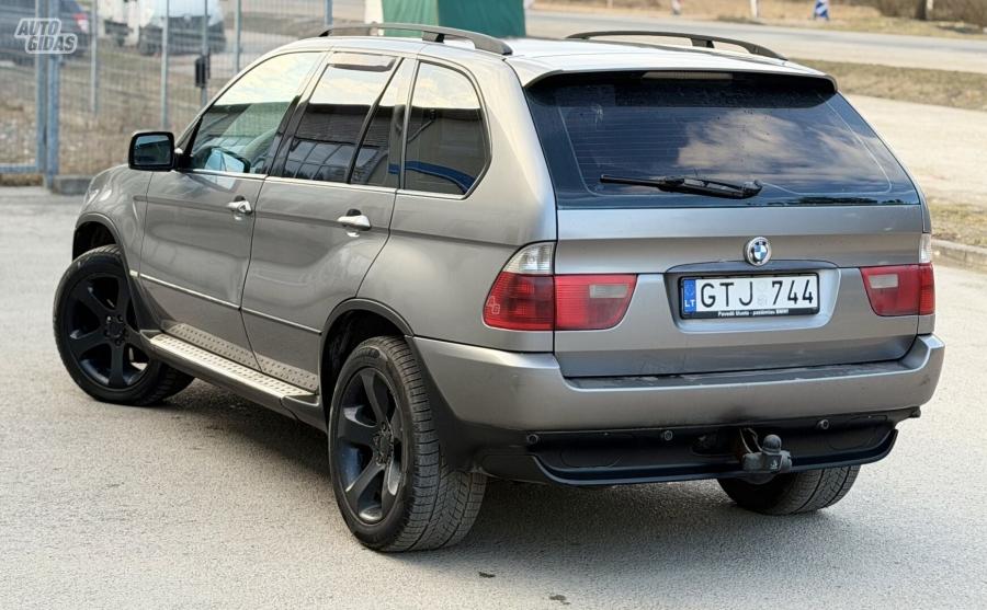 Pelēks BMW X5 2004 Radviliškis, ar dzinēja tilpumu 3.00 L un nobraukumu 310 tūkst. km par 3490 €, foto 8 vietnē AUTOMOTO.COM.LV