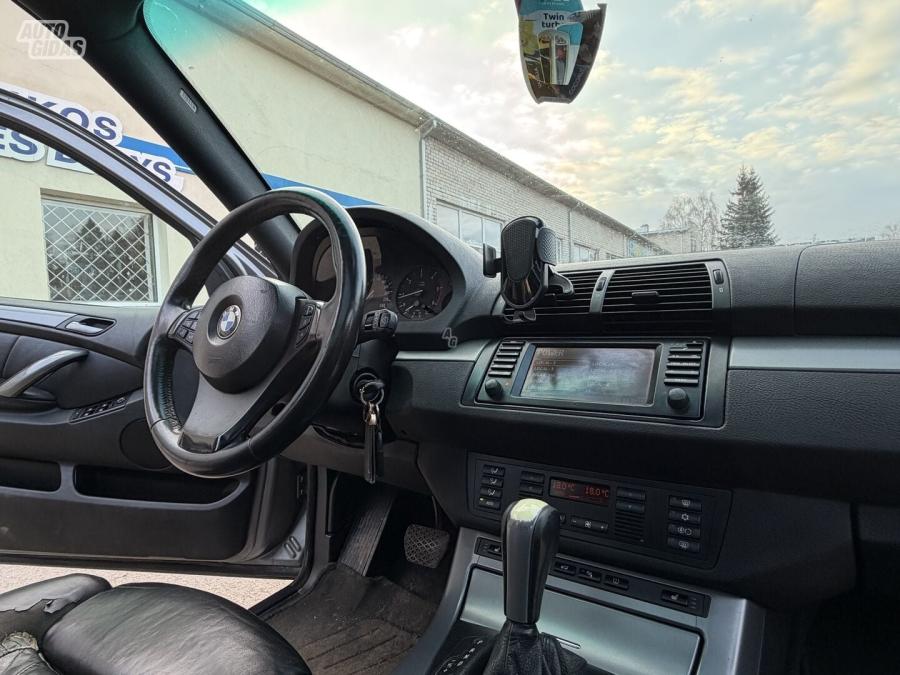 Pelēks BMW X5 2004 Radviliškis, ar dzinēja tilpumu 3.00 L un nobraukumu 310 tūkst. km par 3490 €, foto 16 vietnē AUTOMOTO.COM.LV