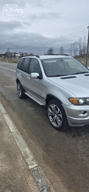 Pelēks BMW X5 2004 Jonava, ar dzinēja tilpumu 3.00 L un nobraukumu 317 tūkst. km par 4500 €, foto  vietnē AUTOMOTO.COM.LV