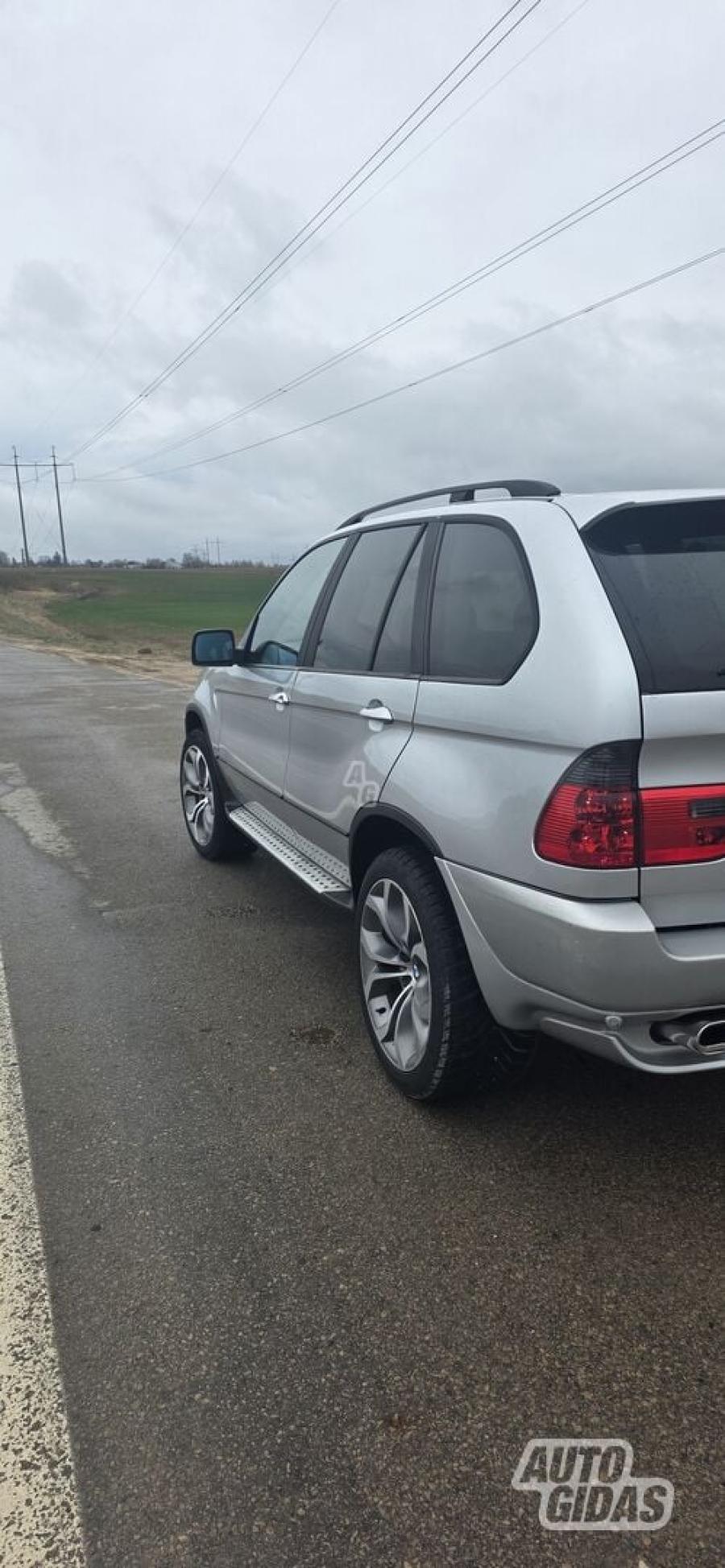 Grey BMW X5 2004 in Jonava, with an engine capacity of 3.00 L and mileage of 317 thousand km for 4500 €, photo 5 on AUTOMOTO.COM.LV