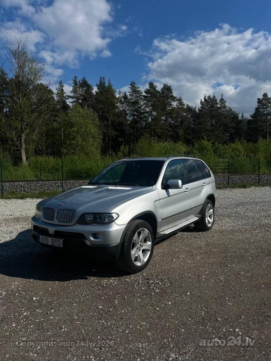 Grey BMW X5 2004 in Tallinn, with an engine capacity of 3.00 L and mileage of 258 thousand km for 3700 €, photo 3 on AUTOMOTO.COM.LV