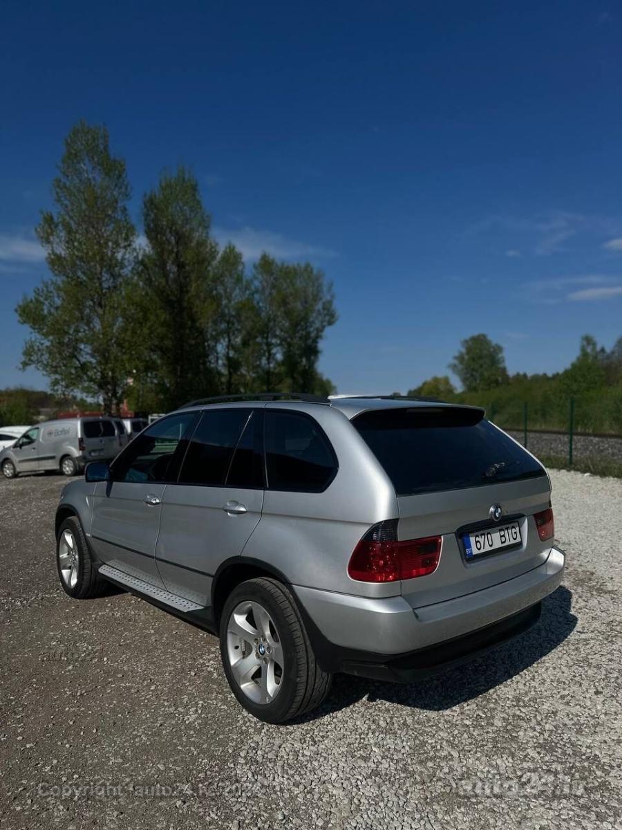 Grey BMW X5 2004 in Tallinn, with an engine capacity of 3.00 L and mileage of 258 thousand km for 3700 €, photo 5 on AUTOMOTO.COM.LV