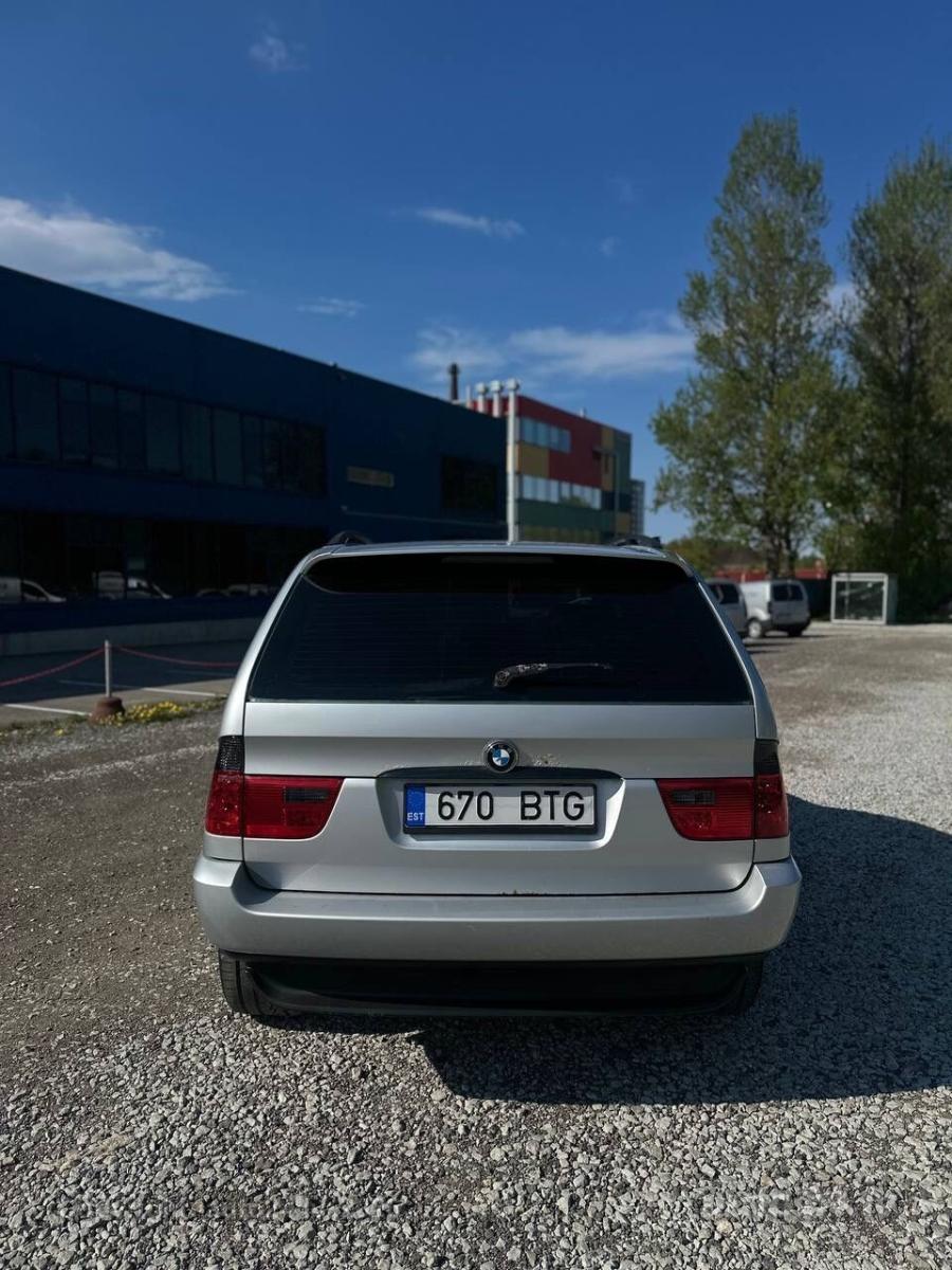 Grey BMW X5 2004 in Tallinn, with an engine capacity of 3.00 L and mileage of 258 thousand km for 3700 €, photo 6 on AUTOMOTO.COM.LV