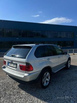 Grey BMW X5 2004 in Tallinn, with an engine capacity of 3.00 L and mileage of 258 thousand km for 3700 €, photo 8 on AUTOMOTO.COM.LV