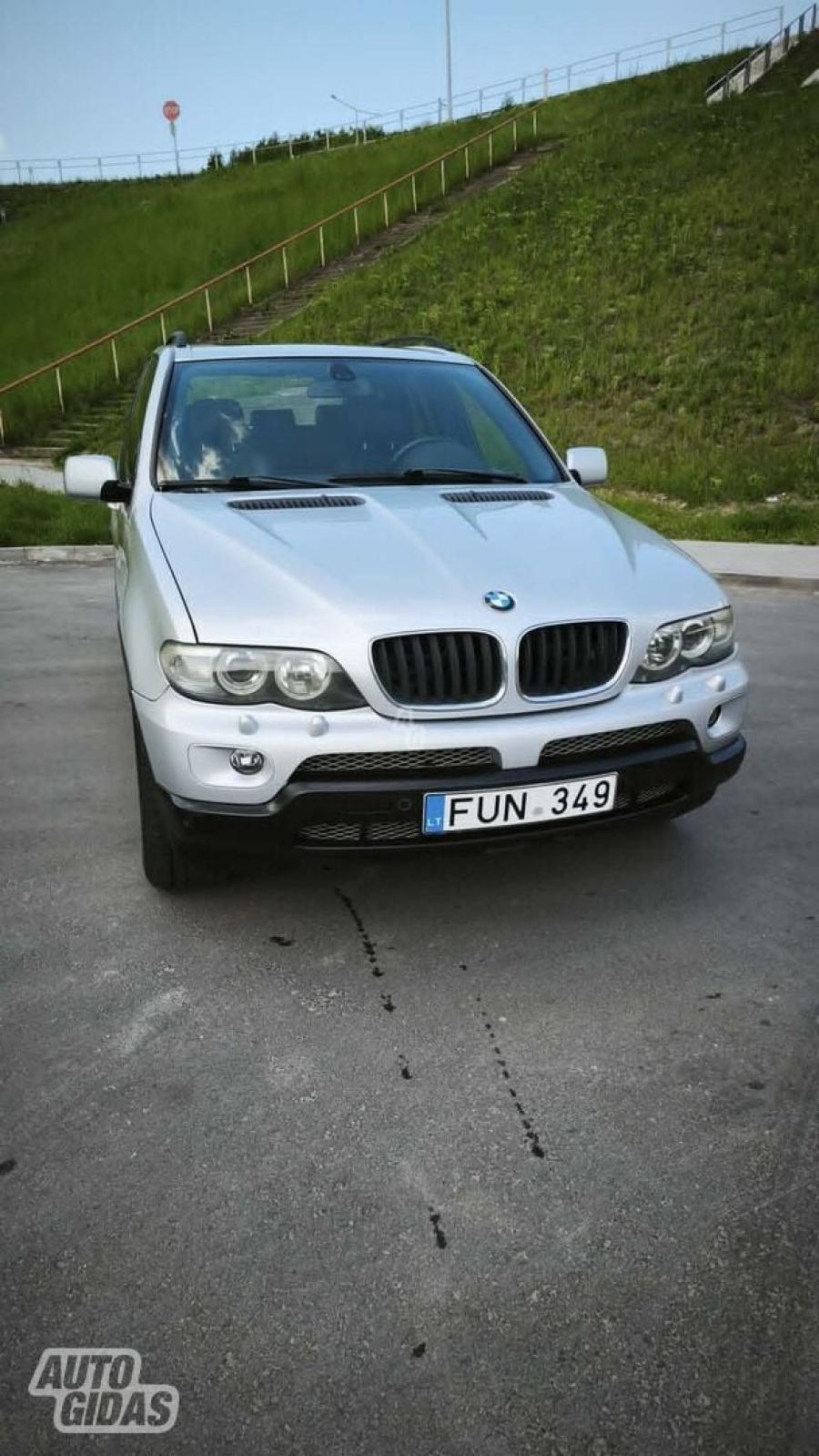 Grey BMW X5 2004 in Kaunas, with an engine capacity of 3.00 L and mileage of 404 thousand km for 4200 €, photo 3 on AUTOMOTO.COM.LV