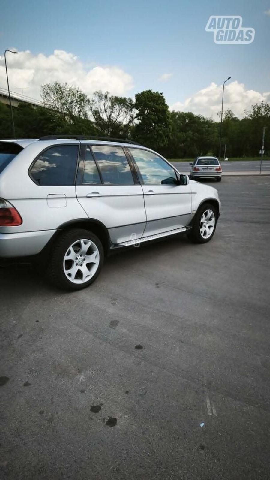 Grey BMW X5 2004 in Kaunas, with an engine capacity of 3.00 L and mileage of 404 thousand km for 4200 €, photo 6 on AUTOMOTO.COM.LV